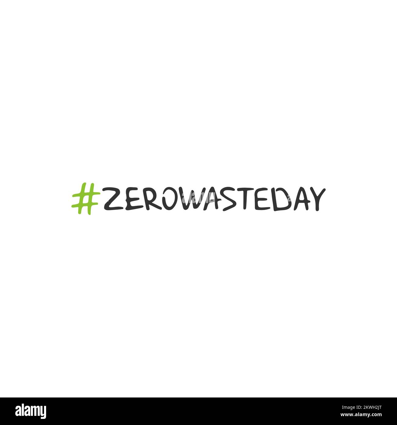Zero Waste Day. Recycle, reuse and reduce. Ecological lifestyle and ...