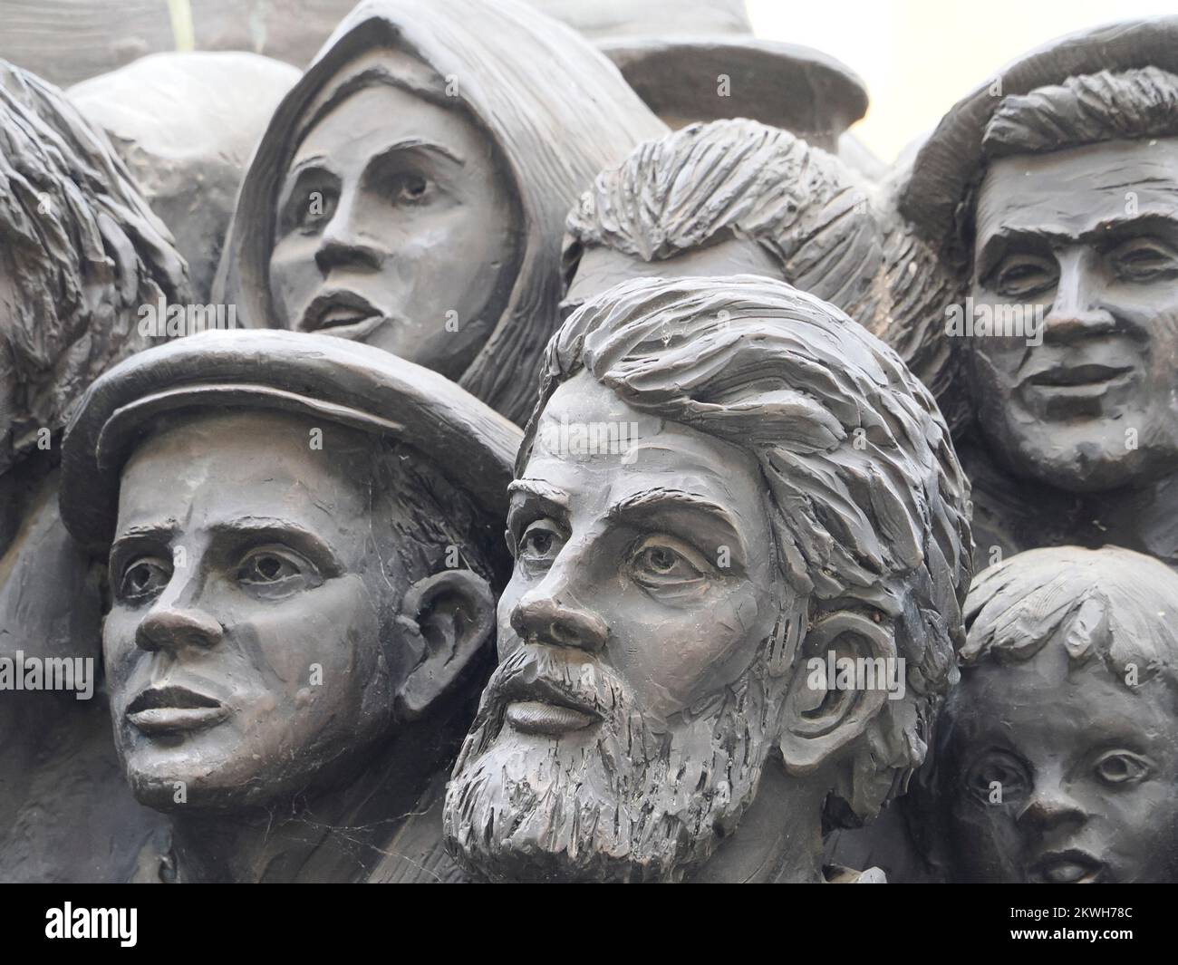 ROME, ITALY - NOVEMBER 25, 2022 : monument in tribute to migrants by ...