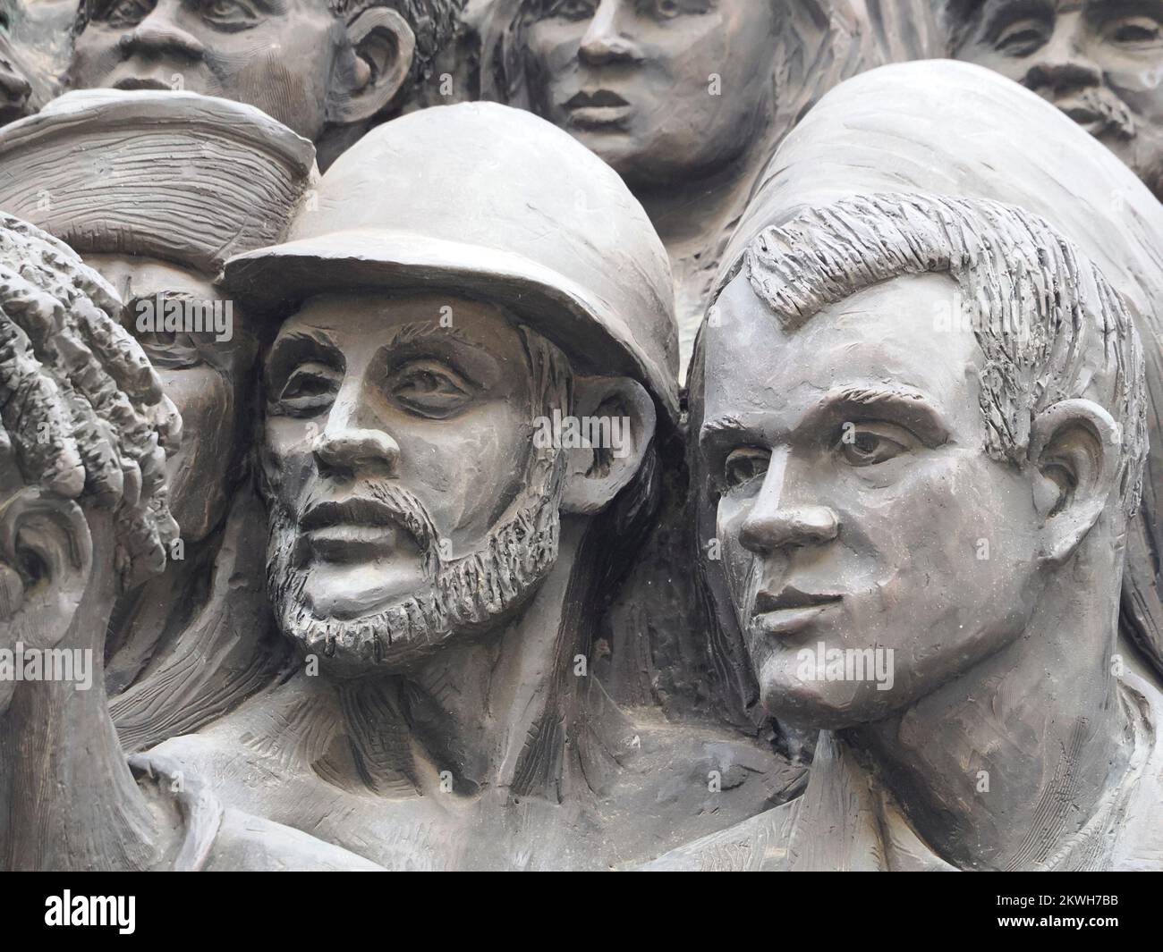 ROME, ITALY - NOVEMBER 25, 2022 : monument in tribute to migrants by ...