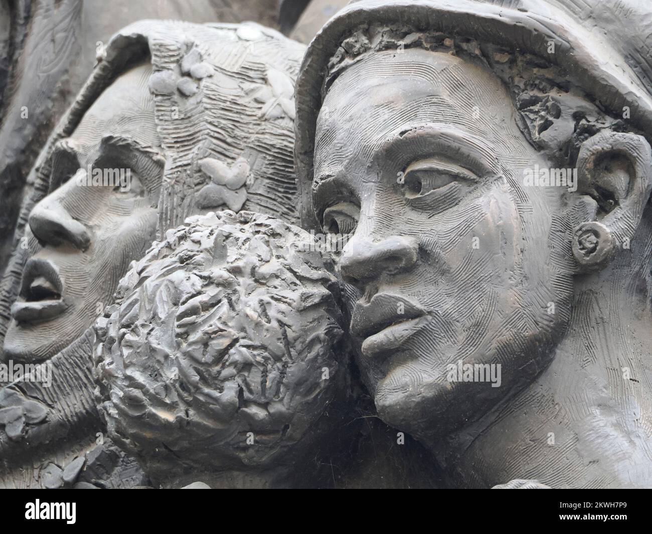 ROME, ITALY - NOVEMBER 25, 2022 : monument in tribute to migrants by ...