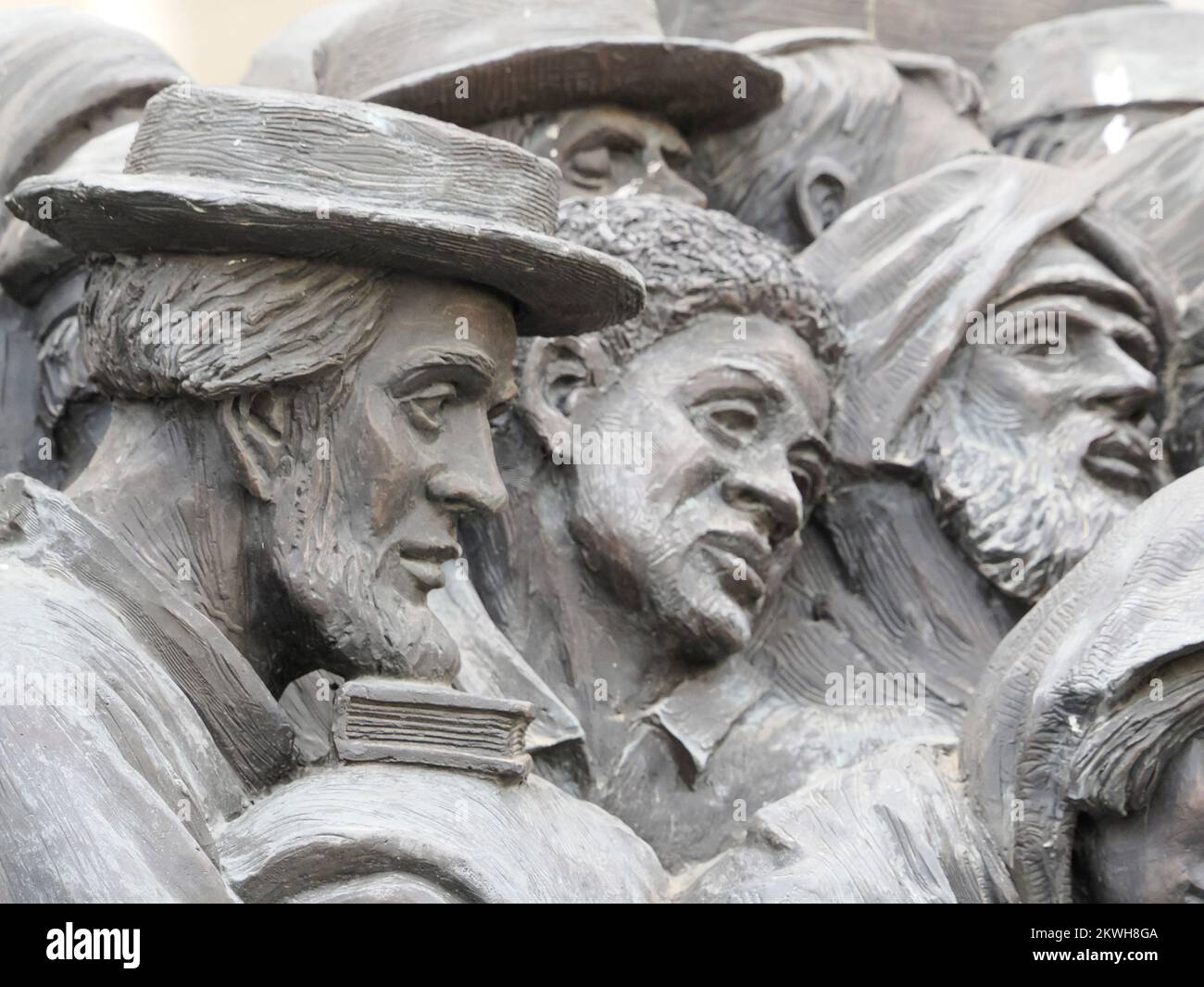 ROME, ITALY - NOVEMBER 25, 2022 : monument in tribute to migrants by ...