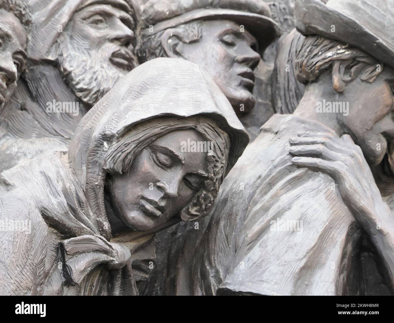 ROME, ITALY - NOVEMBER 25, 2022 : monument in tribute to migrants by ...