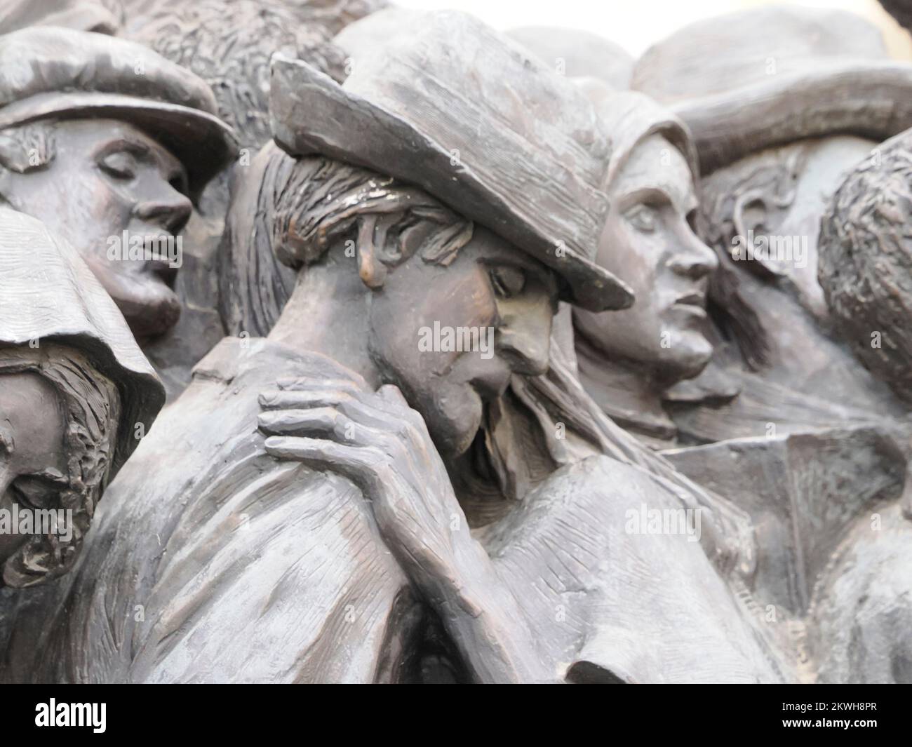 ROME, ITALY - NOVEMBER 25, 2022 : monument in tribute to migrants by ...