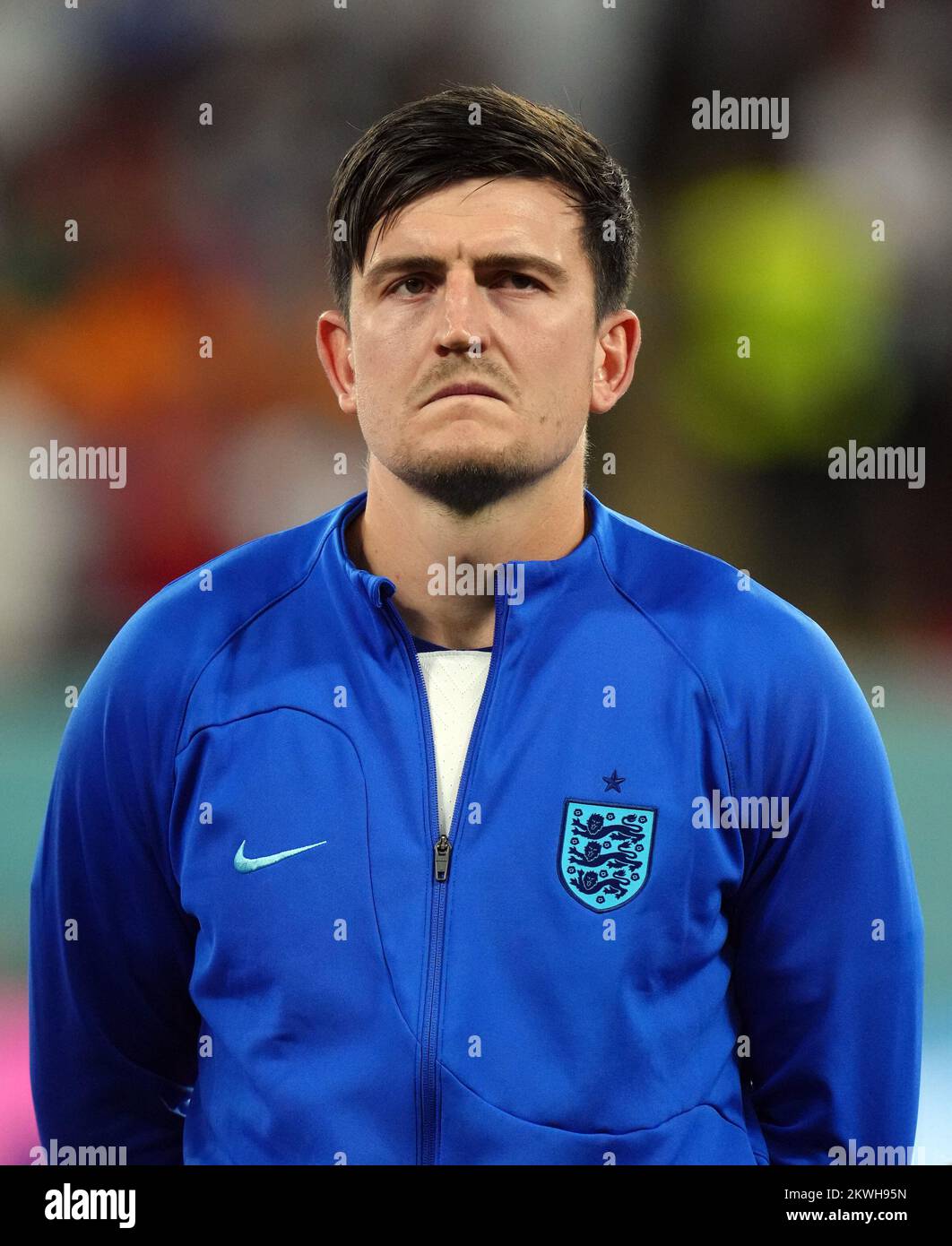 England's Harry Maguire during the FIFA World Cup Group B match at the ...