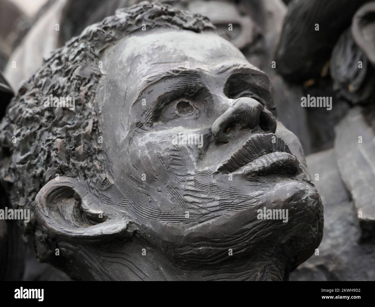 ROME, ITALY - NOVEMBER 25, 2022 : monument in tribute to migrants by ...