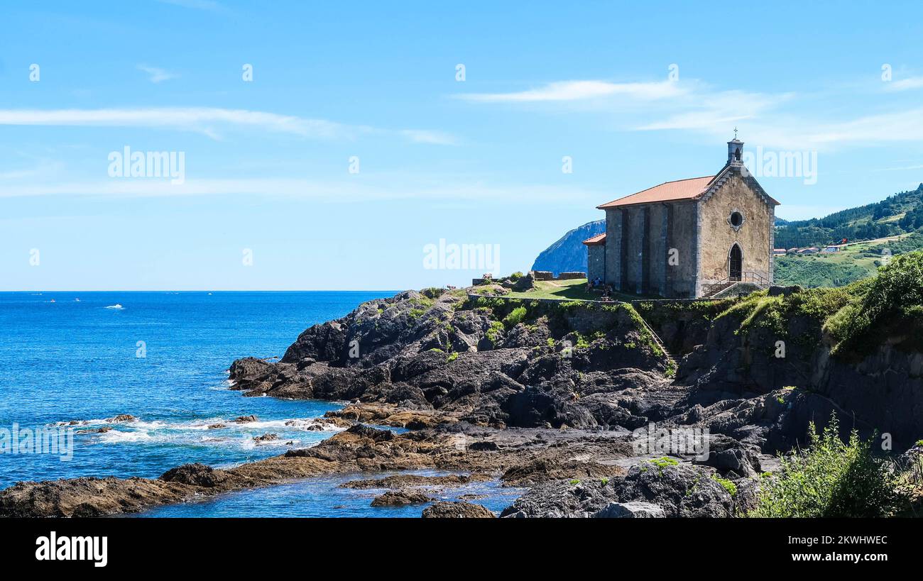 Hermitage called Santa Catalina, located in front of the sea, in ...