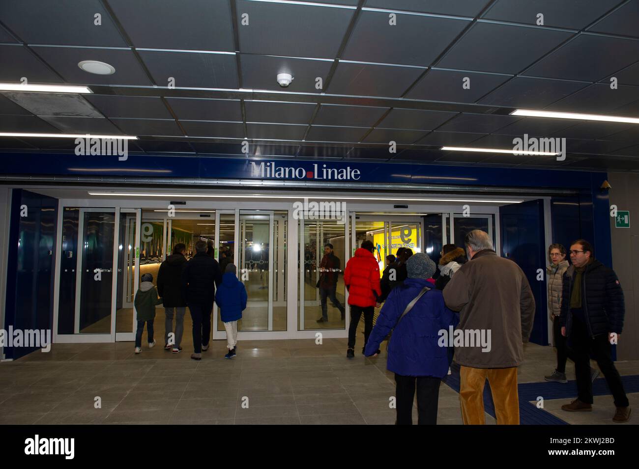 2022 november 26 - Europe, Italy, Lombardia, Milan - Linate Airport ...