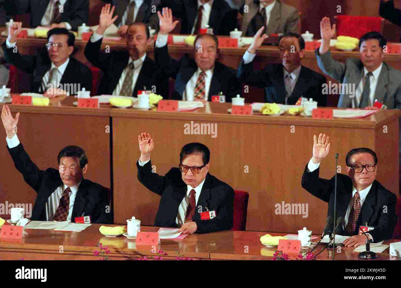 CLOSING CEREMONY OF 15TH NATIONAL CONGRESS OF THE COMMUNIST PARTY OF ...