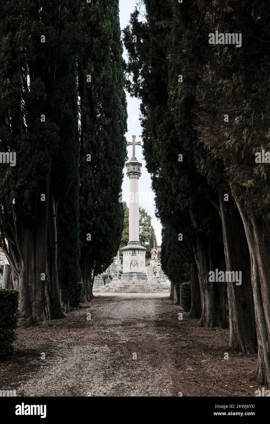 PROTESTANT CEMETERY IN VIA SENESE, GALLUZZO, NEAR FLORENCE, ITALY ...