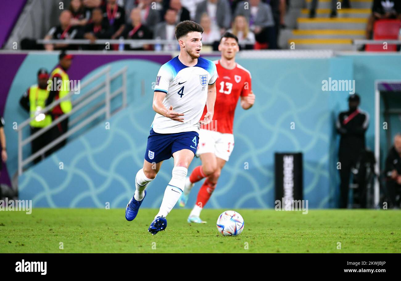 Football World Cup 2022, Qatar, Ahmed bin Ali Stadium; Wales vs England ...