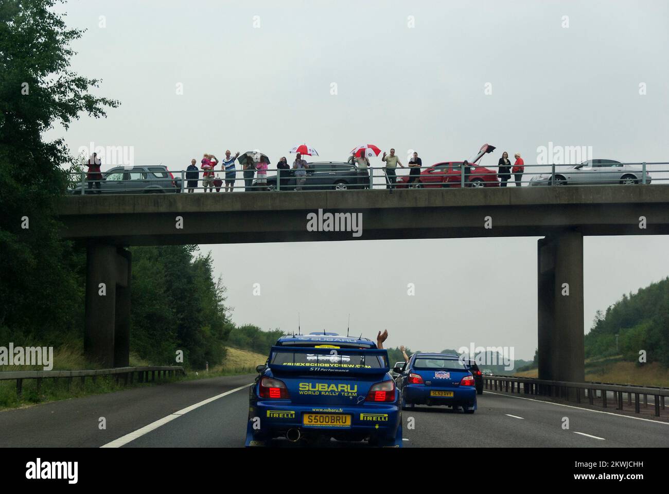 McRae Gathering of Subaru Imprezas. Anniversary of the death Colin ...