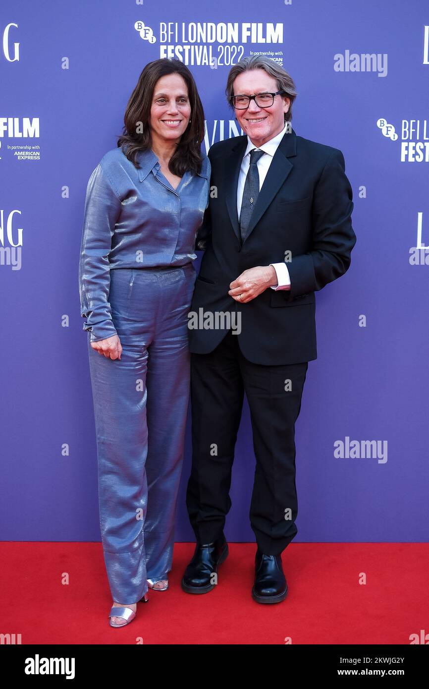 Elizabeth Karlsen and Stephen Woolley photographed during the Headline ...
