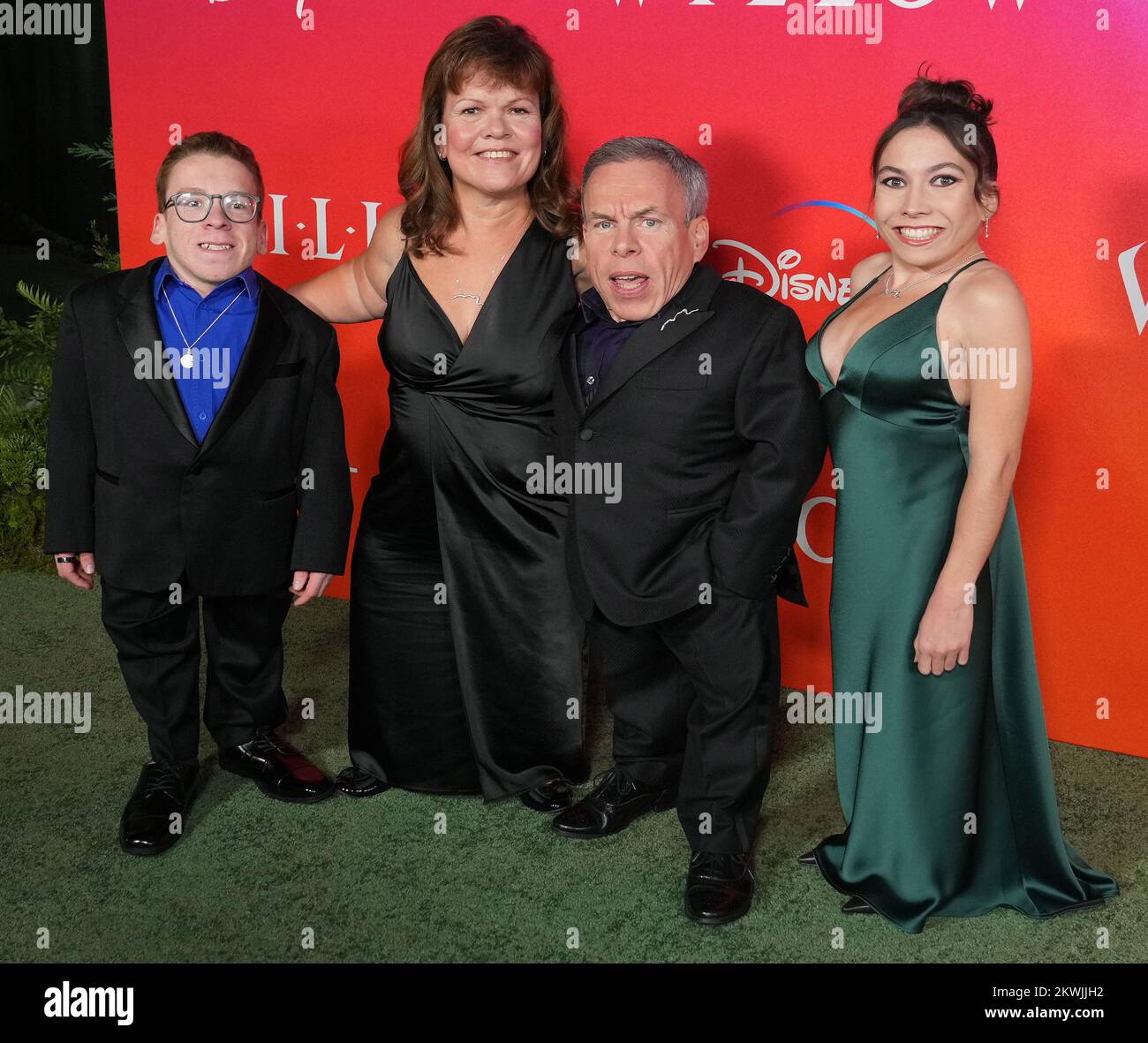 Westwood, CA November 29, 2022. (L-R) Harrison Davis, Samantha Davis ...