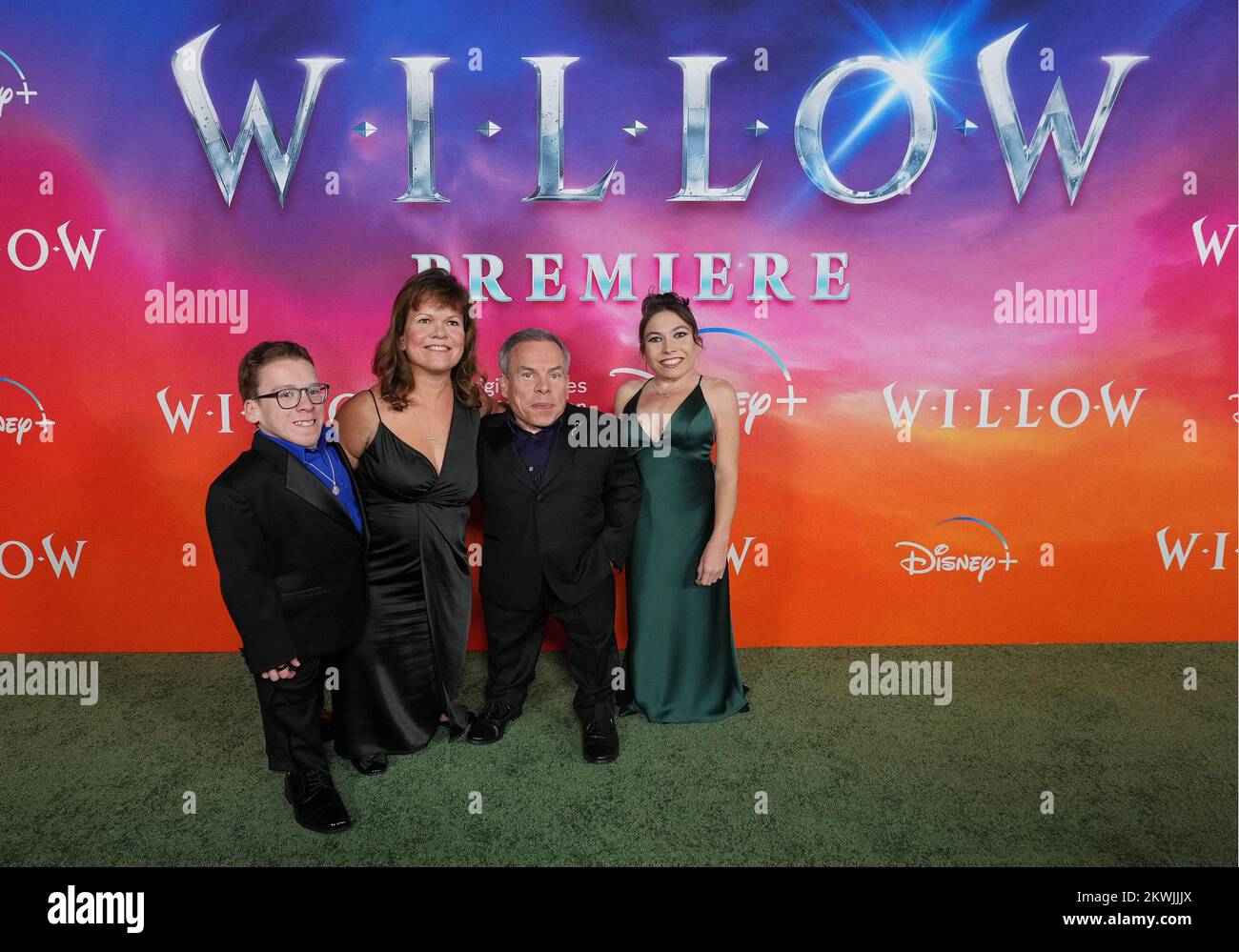 Westwood, CA November 29, 2022. (L-R) Harrison Davis, Samantha Davis ...