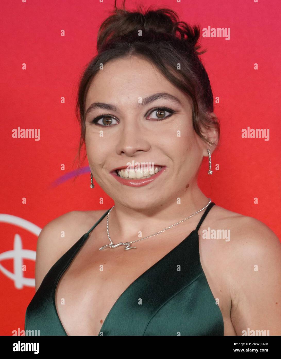 Westwood, CA November 29, 2022. Annabelle Davis arrives at the WILLOW ...