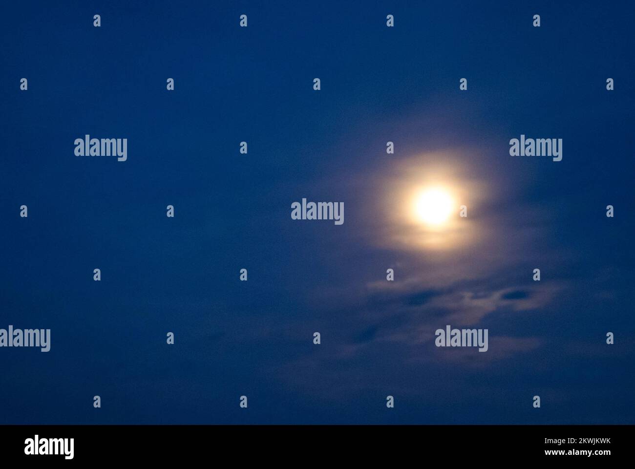 Hazy moon hi-res stock photography and images - Alamy