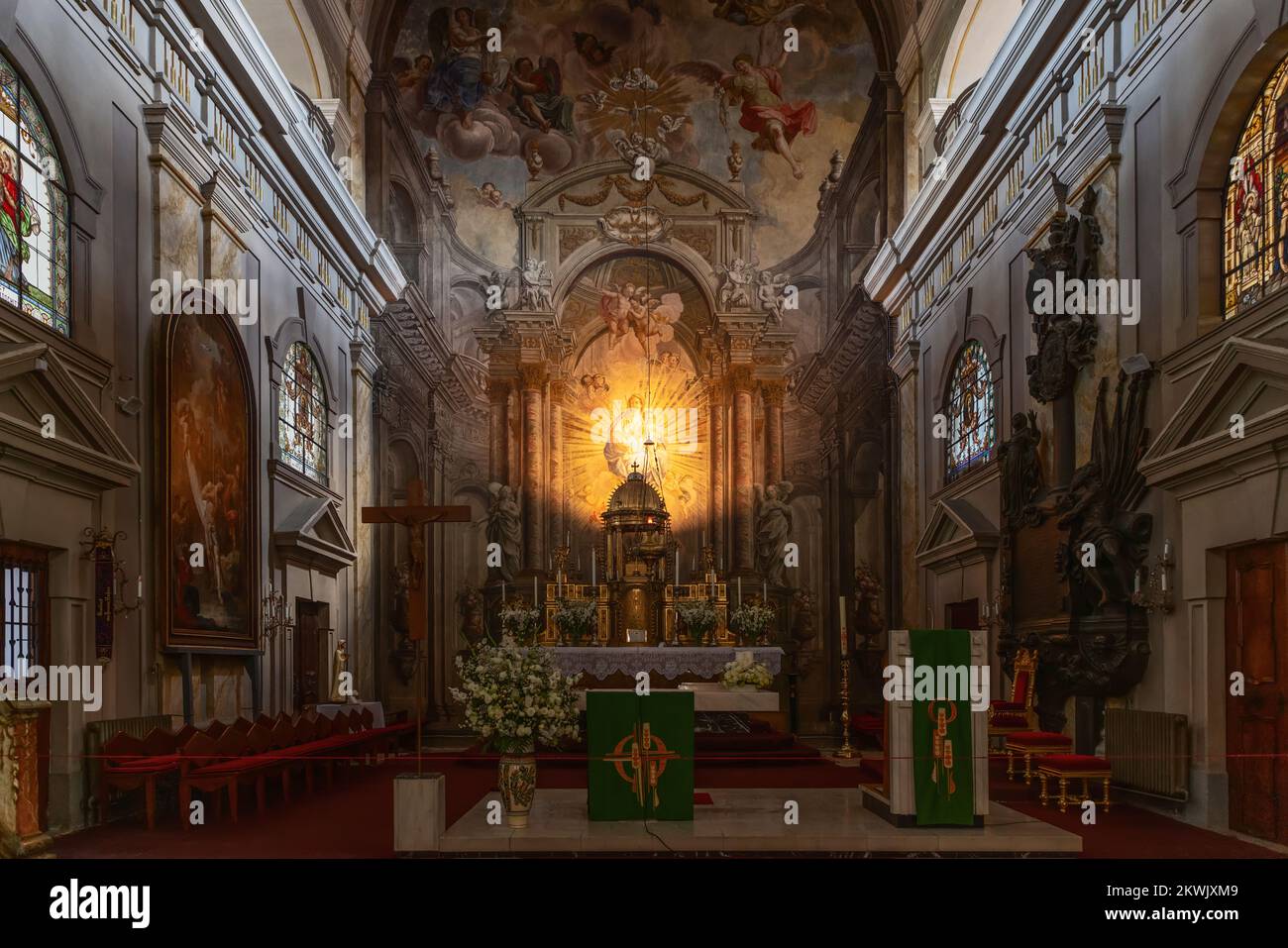 Catholic Jesuit monks imposed construction of Holy Trinity Roman ...