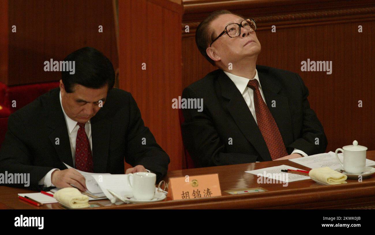 Hu jintao 2004 hi-res stock photography and images - Alamy