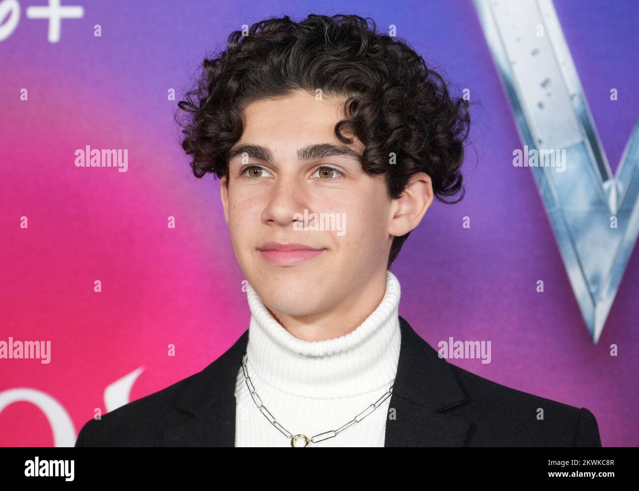 Los Angeles, USA. 29th Nov, 2022. Jackson Dollinger arrives at the ...