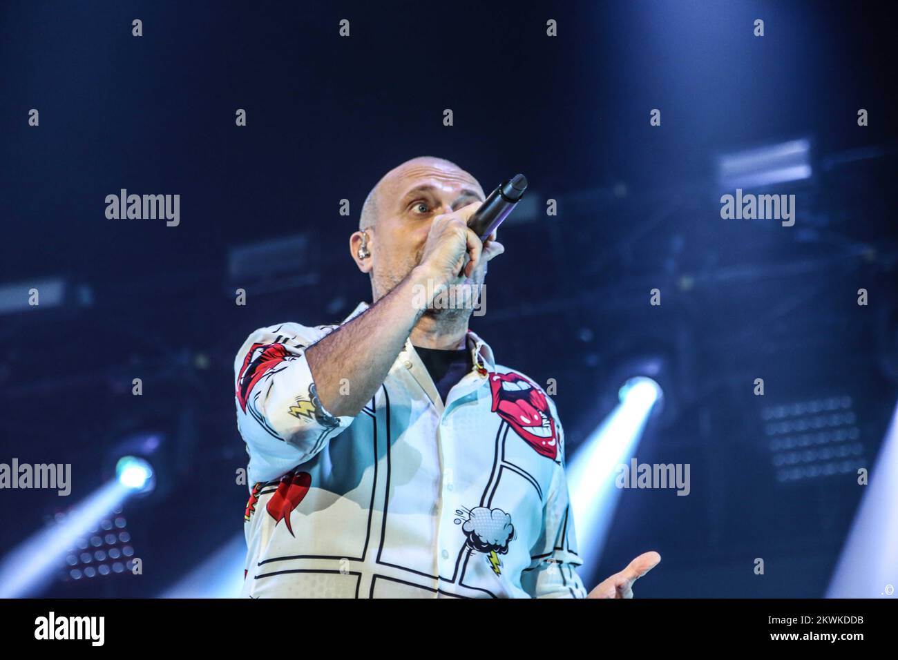 Mediolanum Forum, Assago (Milan), Italy, November 29, 2022, Max Pezzali ...