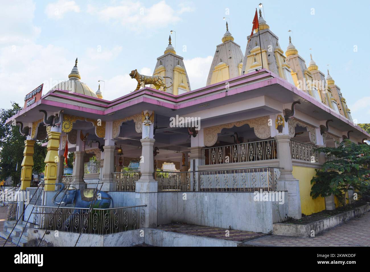 Shree Waghjai Mata Mandir, Façade - South View, Shindewadi, Pune ...