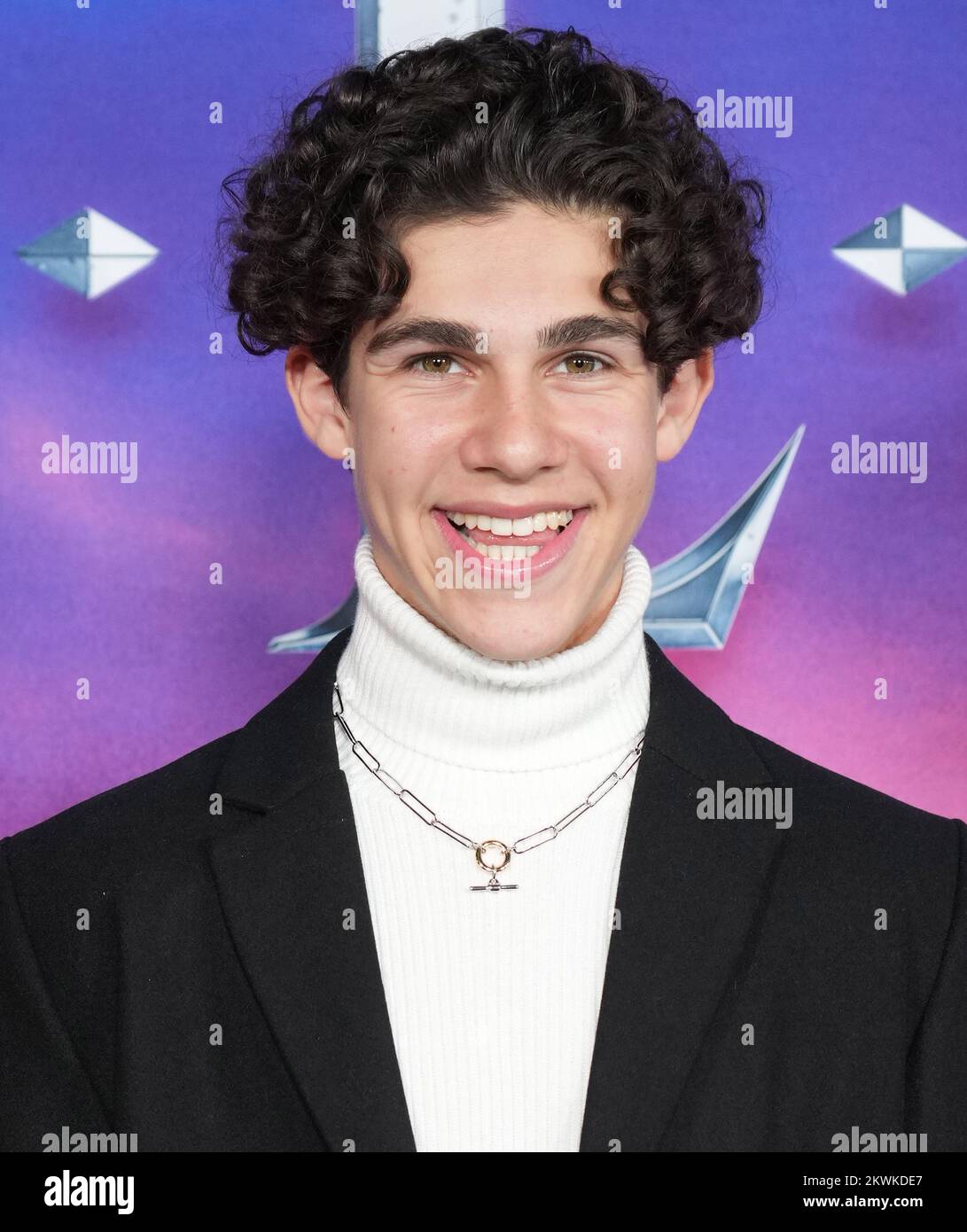 Los Angeles, USA. 29th Nov, 2022. Jackson Dollinger arrives at the ...