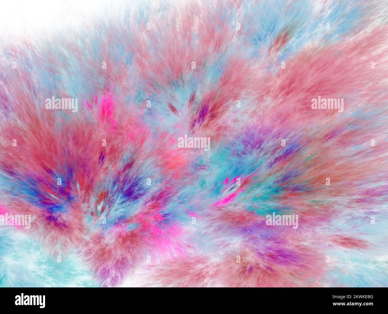 Abstract fractal graphics. Design element. Multicolor background Stock ...