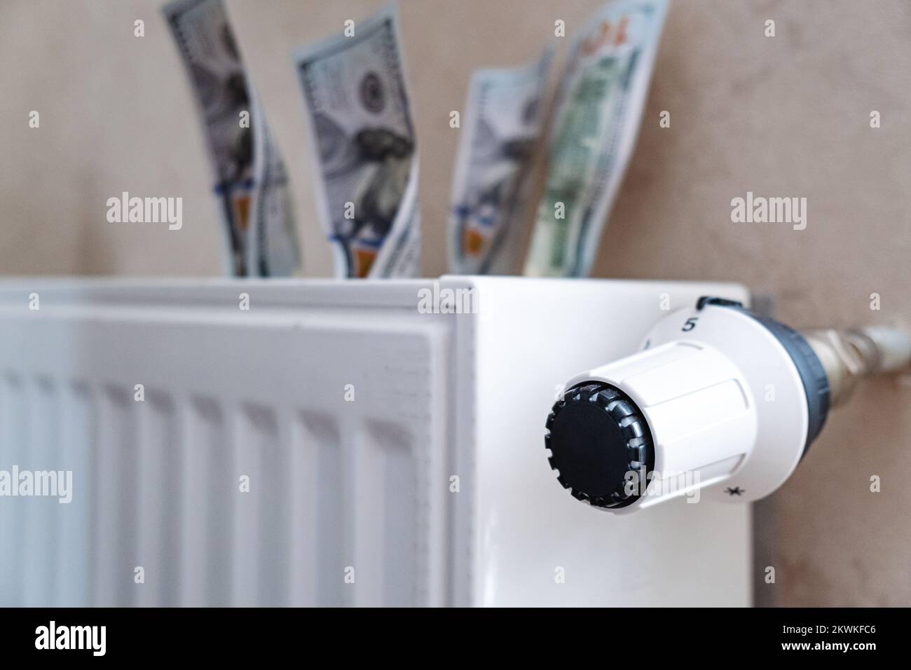 expensive utilities for heating as a concept Stock Photo - Alamy
