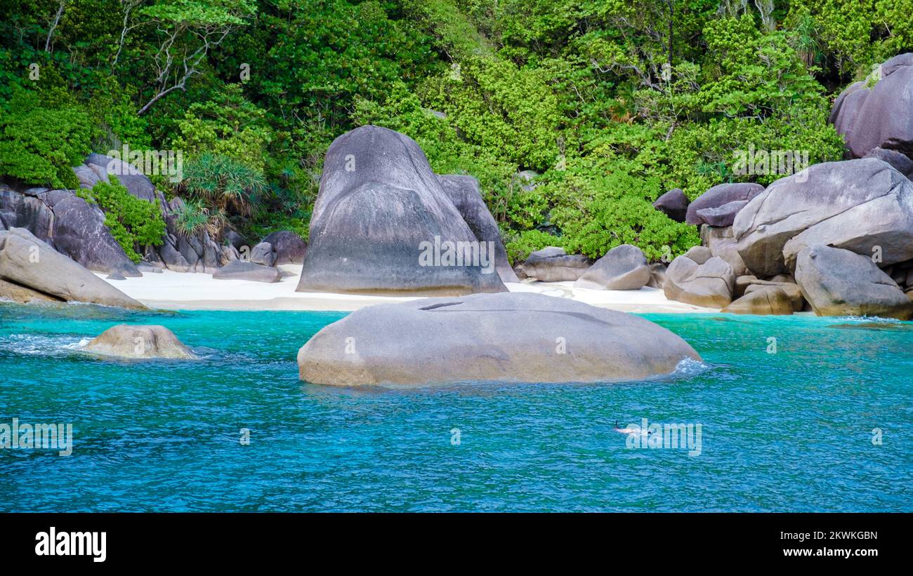 Snorkling thailand hi-res stock photography and images - Alamy
