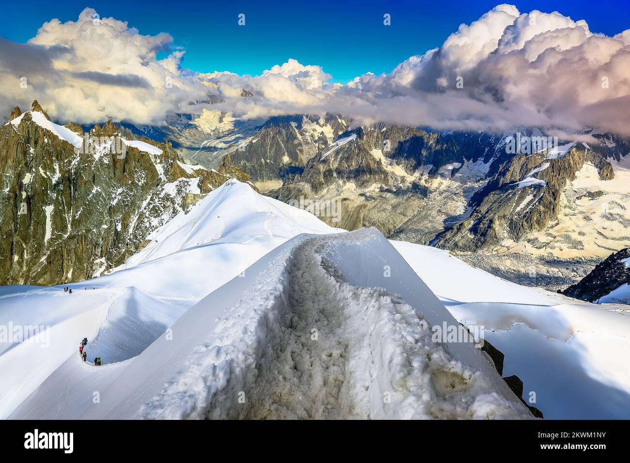 Ferret valley mont blanc massif hi-res stock photography and images - Alamy