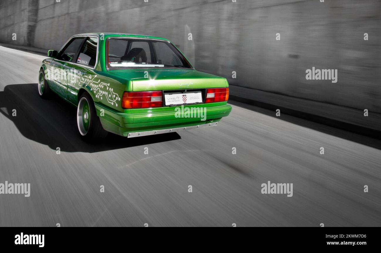 Unofficially, the fastest electric car in the world comes from Croatia ...