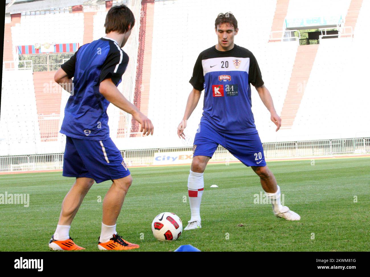 Croatia's Nikica Jelavic Stock Photo - Alamy