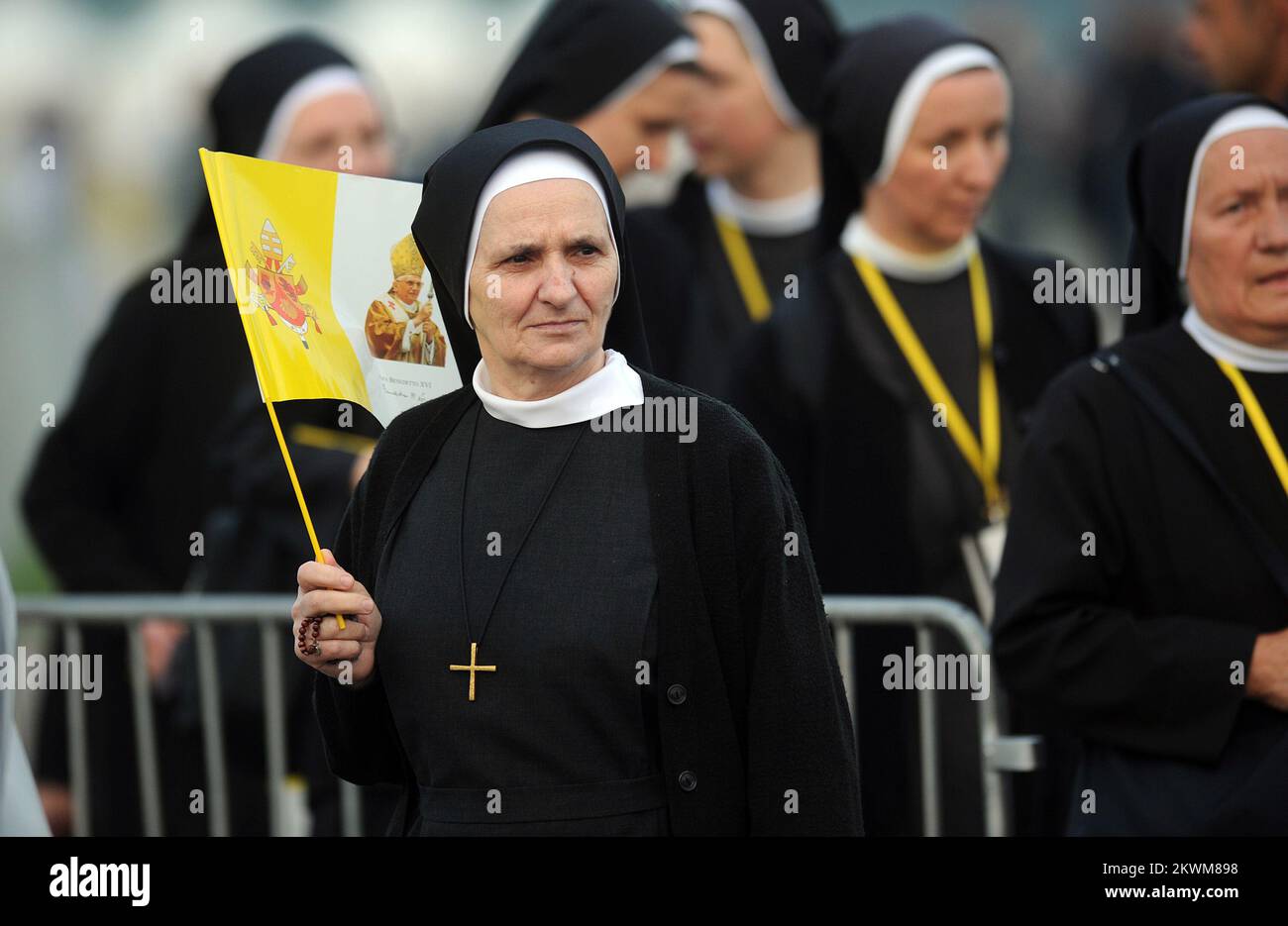 On the second day of his pastoral visit to Croatia, Pope Benedict XVI ...