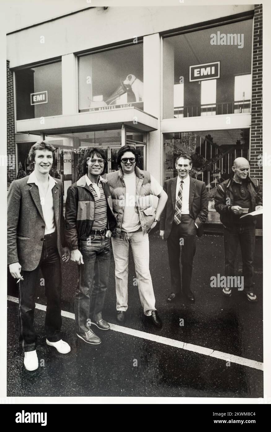 Cliff Richard visits the Hayes EMI Factory and Distribution Centre ...