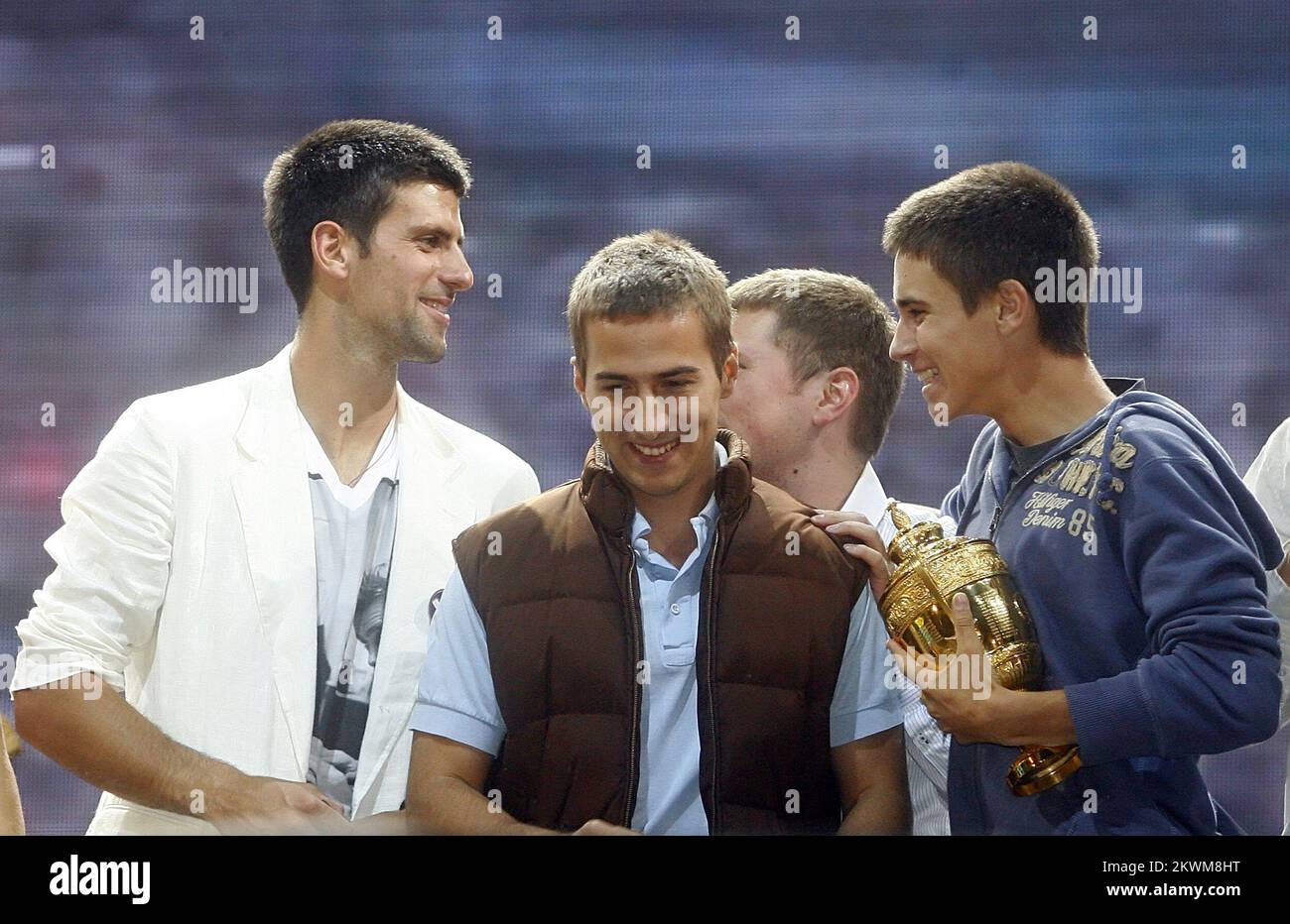 Novak tennis centre belgrade hi-res stock photography and images - Alamy