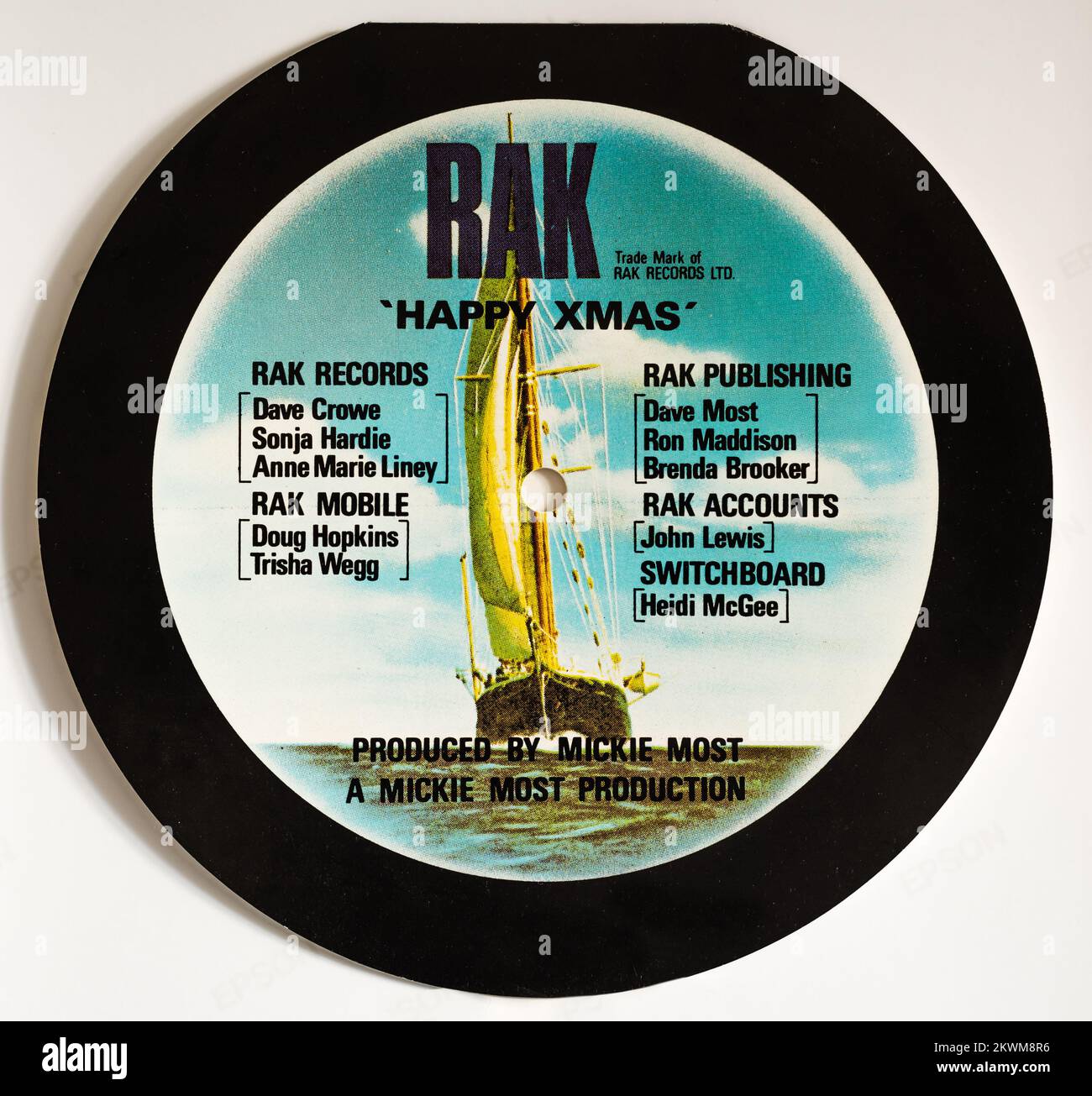 Rak records label hi-res stock photography and images - Alamy