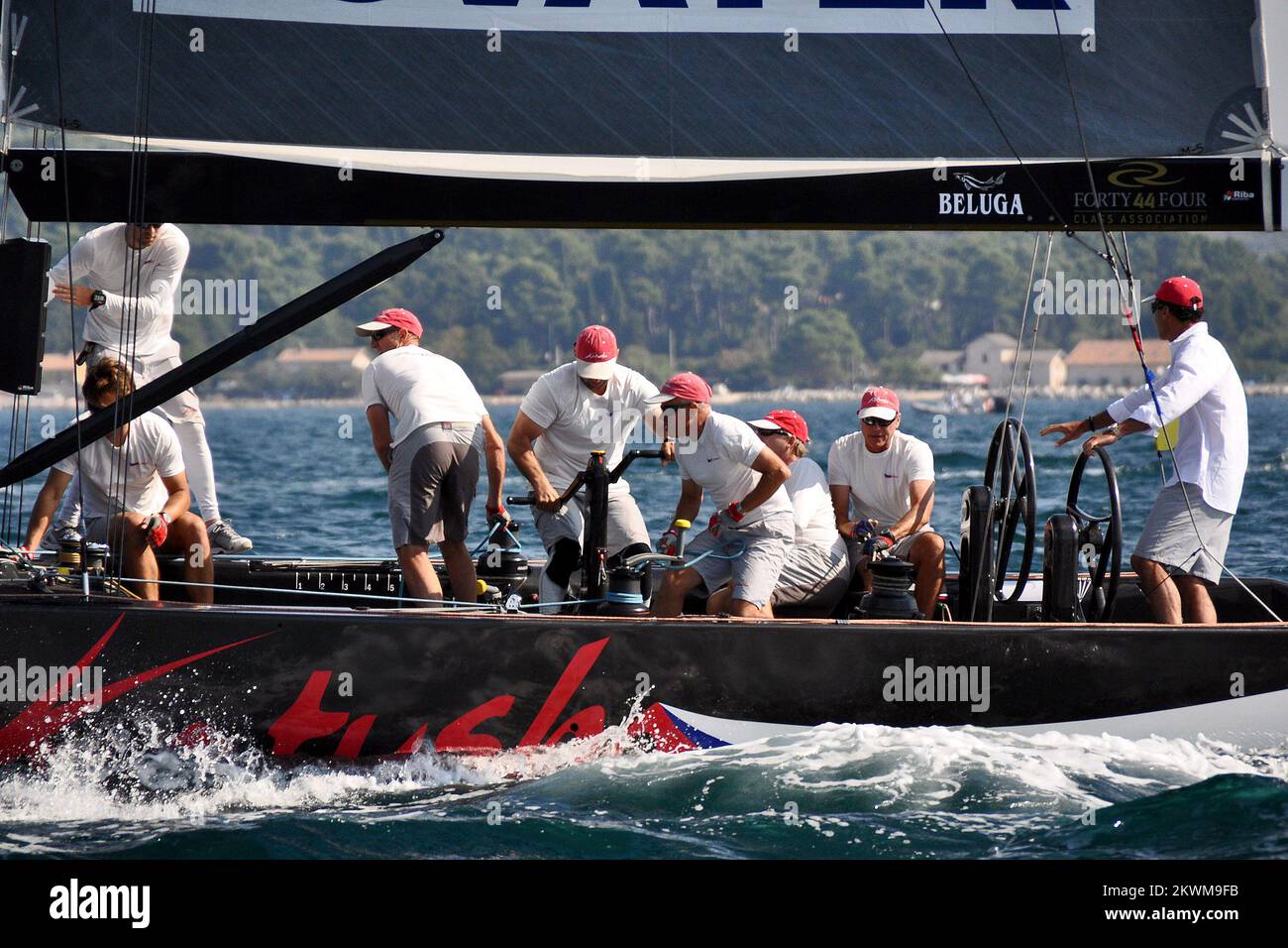 First day of the Adris RC44 Cup started with the Match race. RC44 Cup ...
