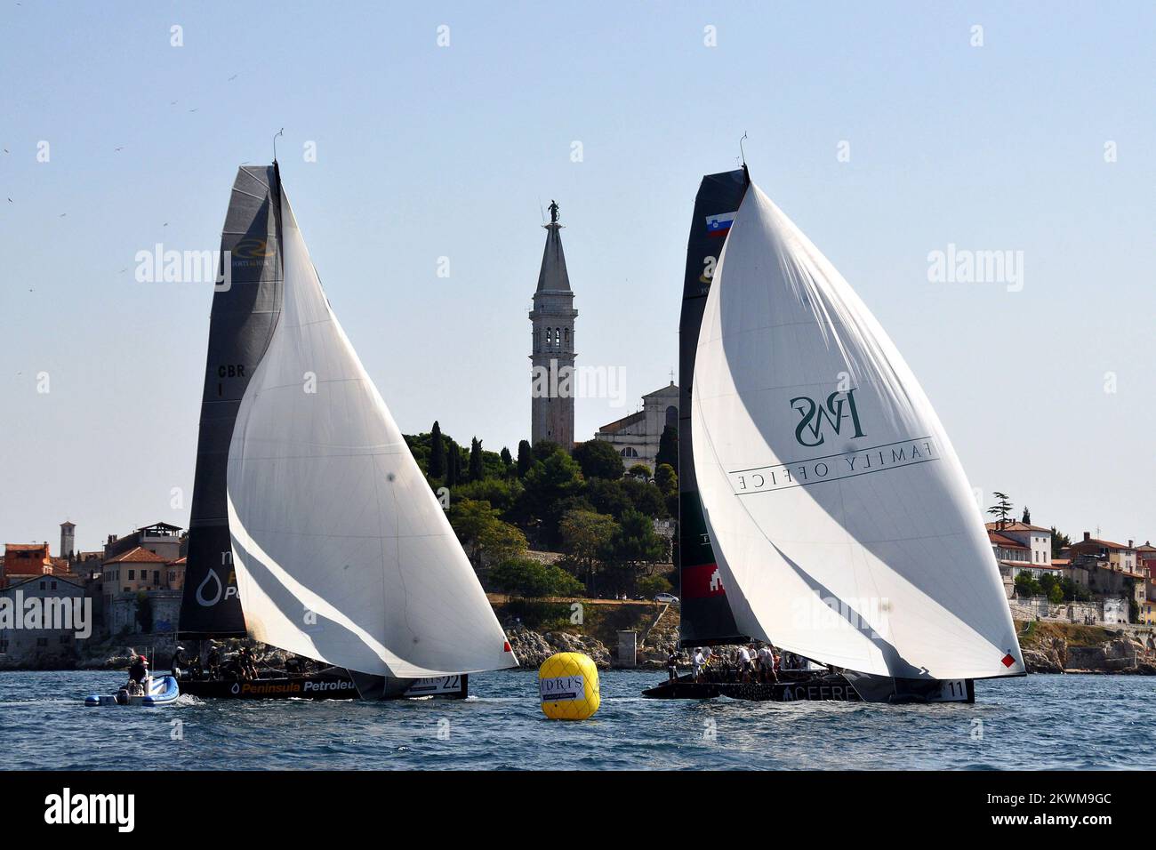 First day of the Adris RC44 Cup started with the Match race. RC44 Cup ...