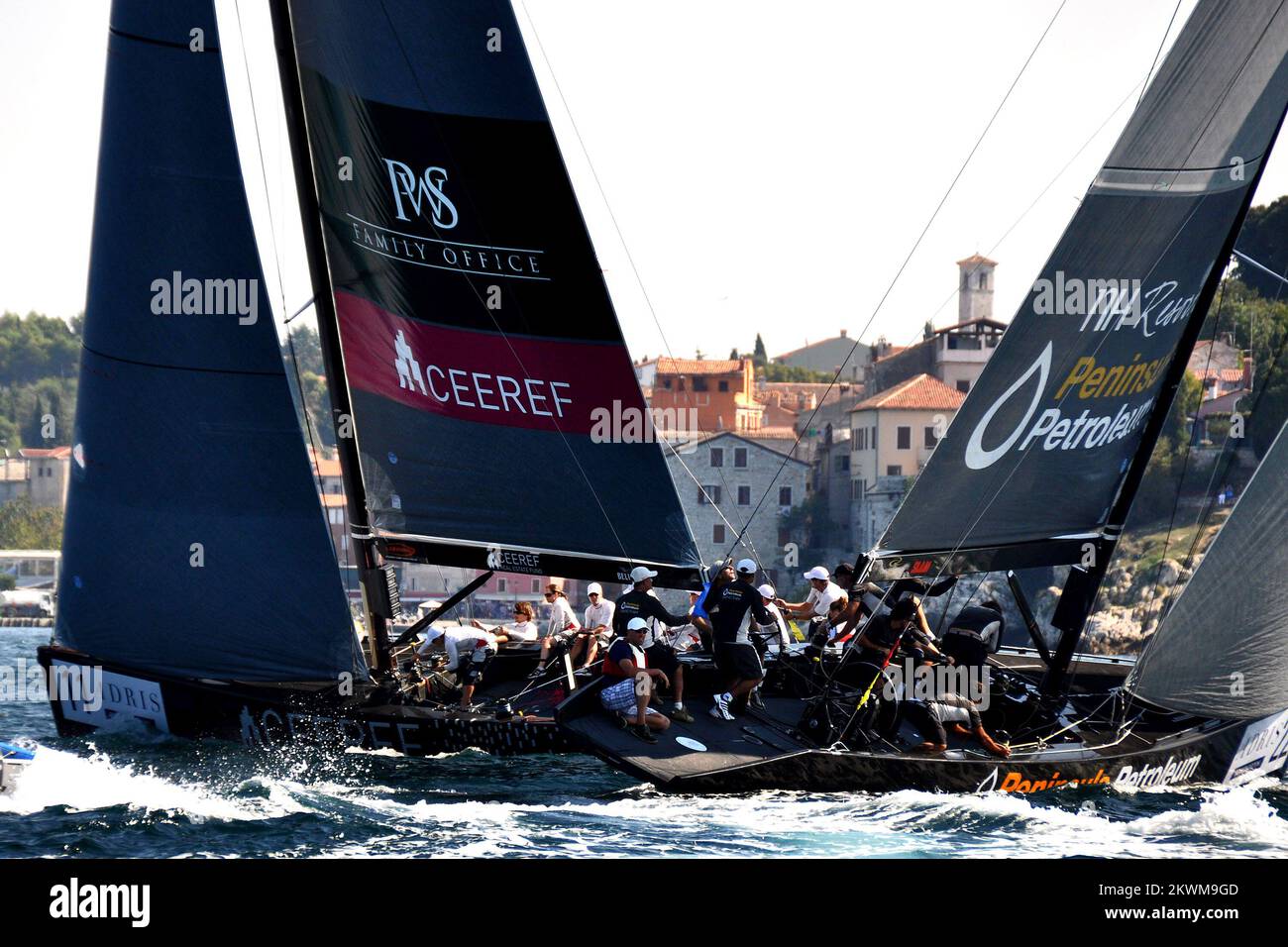 First day of the Adris RC44 Cup started with the Match race. RC44 Cup ...