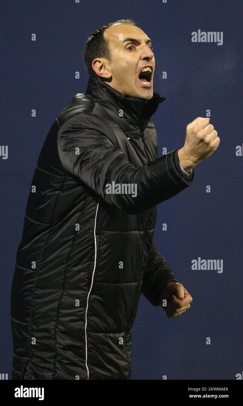 Dinamo Zagreb head coach Krunoslav Jurcic. Photo: Igor Kralj/PIXSELL ...