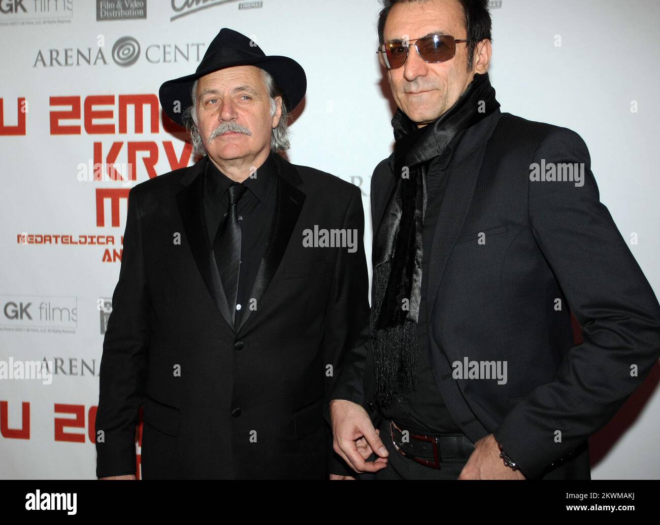 Cast members Rade Serbedzija and Branko Djuric Djuro pose on the red ...