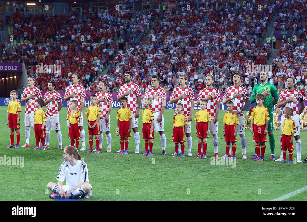 Vedran corluka luka modric croatia hi-res stock photography and images ...