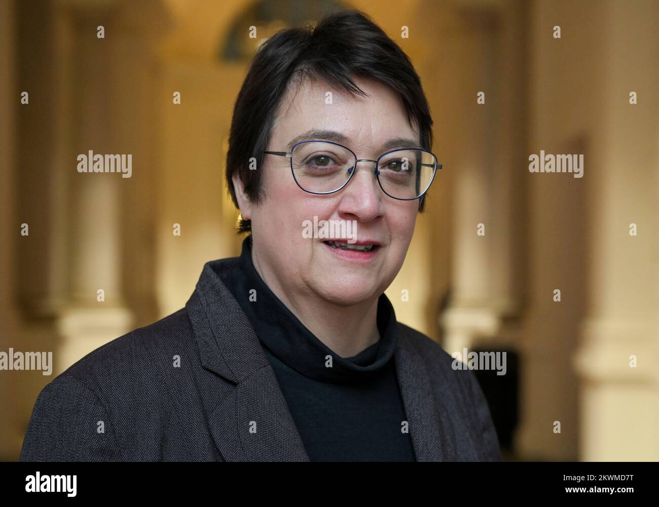 Berlin, Germany. 30th Nov, 2022. Karin Klingen, President of the Berlin ...