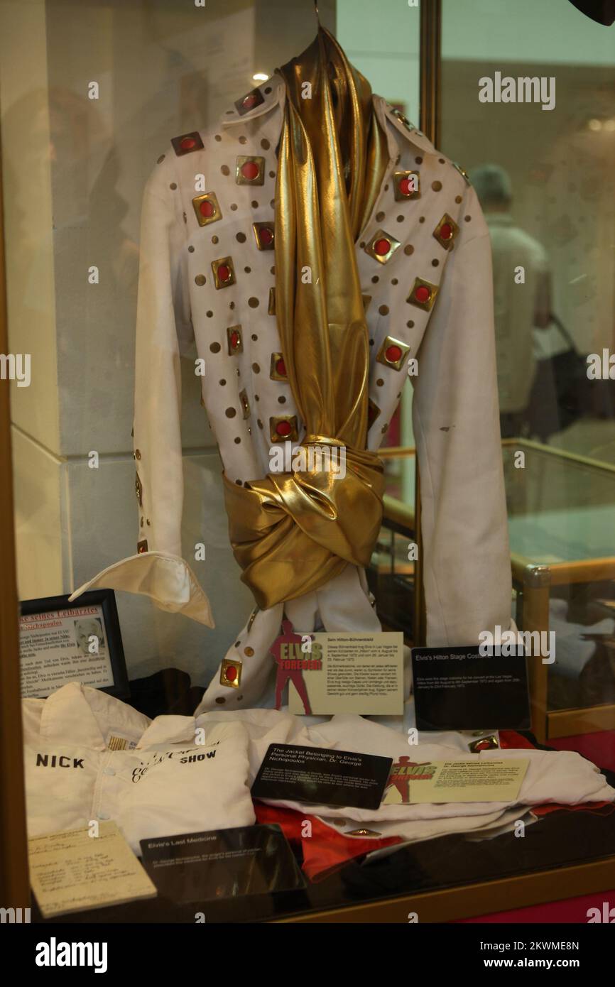 Elvis objects exhibition hi-res stock photography and images - Alamy