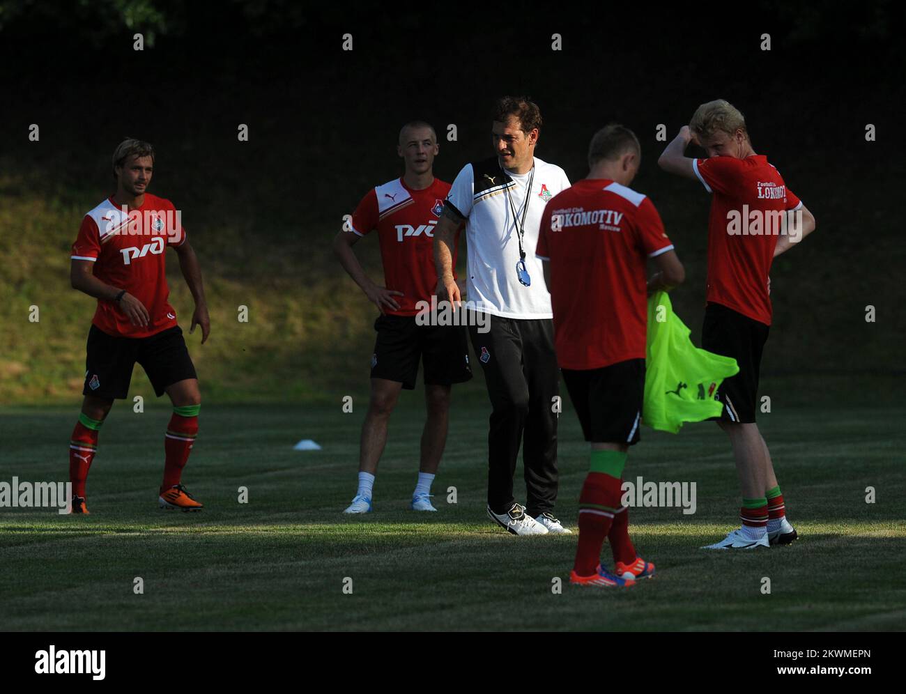 02.07.2012., Slovenia, Pohorje - Afternoon training of former Croatian ...