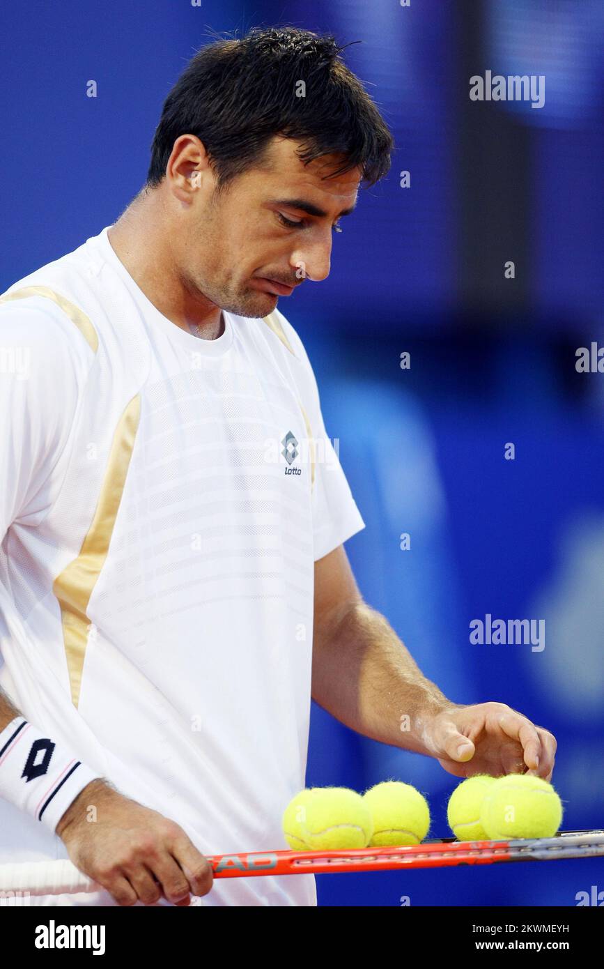 10.07.2012., Umag, Croatia - 23.ATP Vegeta Croatia open Umag, Carlos Berlocq - Ivan Dodig. Ivan ...