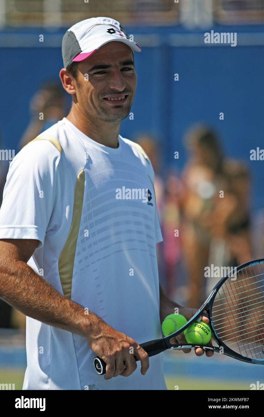 10.07.2012., Croatia, Umag - 23rd ATP Vegeta Croatia Open Umag. At the Kids Week tennis player ...