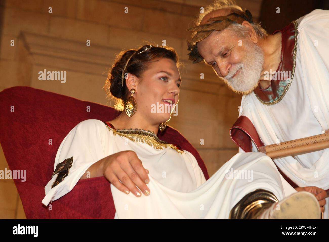 18.08.2012., Split, Croatia - Croatia's Olympic winner in the women's ...