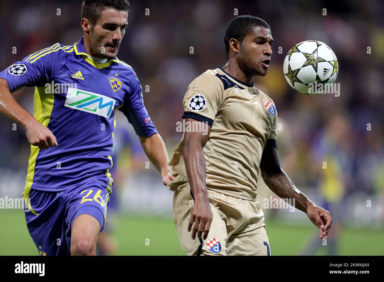 28.08.2012., stadium Ljudski vrt, Maribor, Slovenia - UEFA Champions ...