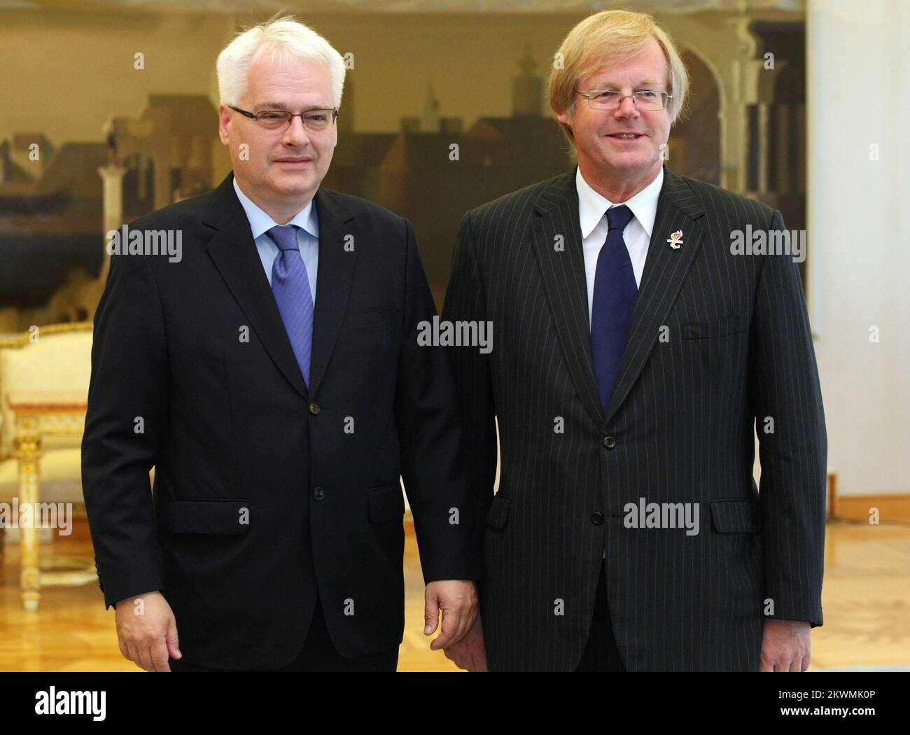 Croatian president ivo josipovic hi-res stock photography and images ...